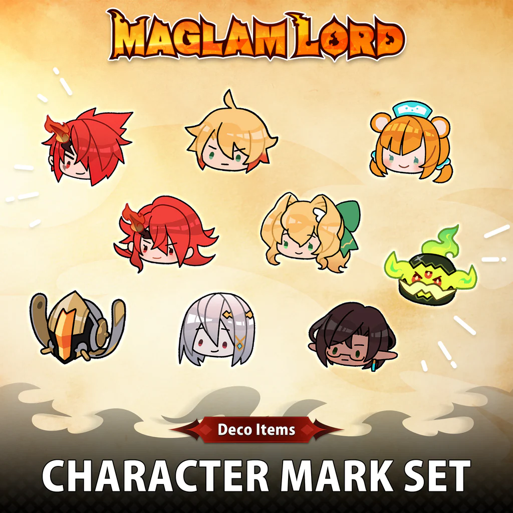 Deco: Character Mark Set - Korobok.store