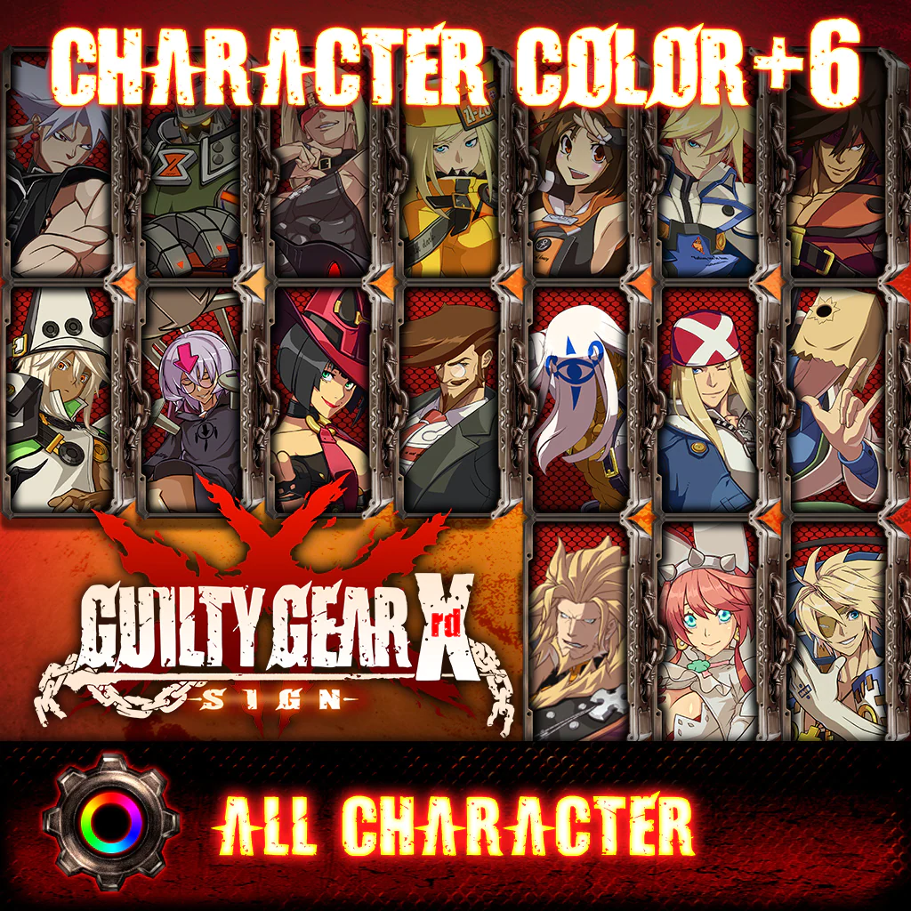 Guilty Gear Xrd -Sign- Character Colours Bundle - Korobok.store